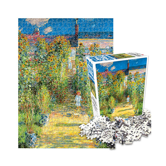 Famous paintings Jigsaw Puzzle 500pcs Artist's garden in Bettouille ...