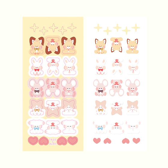 [Minijoy] Basic coco Sticker – Goldenchange Shop