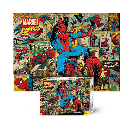Marvel Comics Jigsaw Puzzle 500pcs Spiderman – Goldenchange Shop